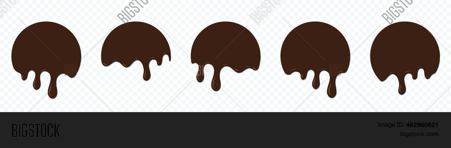 Set Chocolate Drops. Vector & Photo (Free Trial) | Bigstock