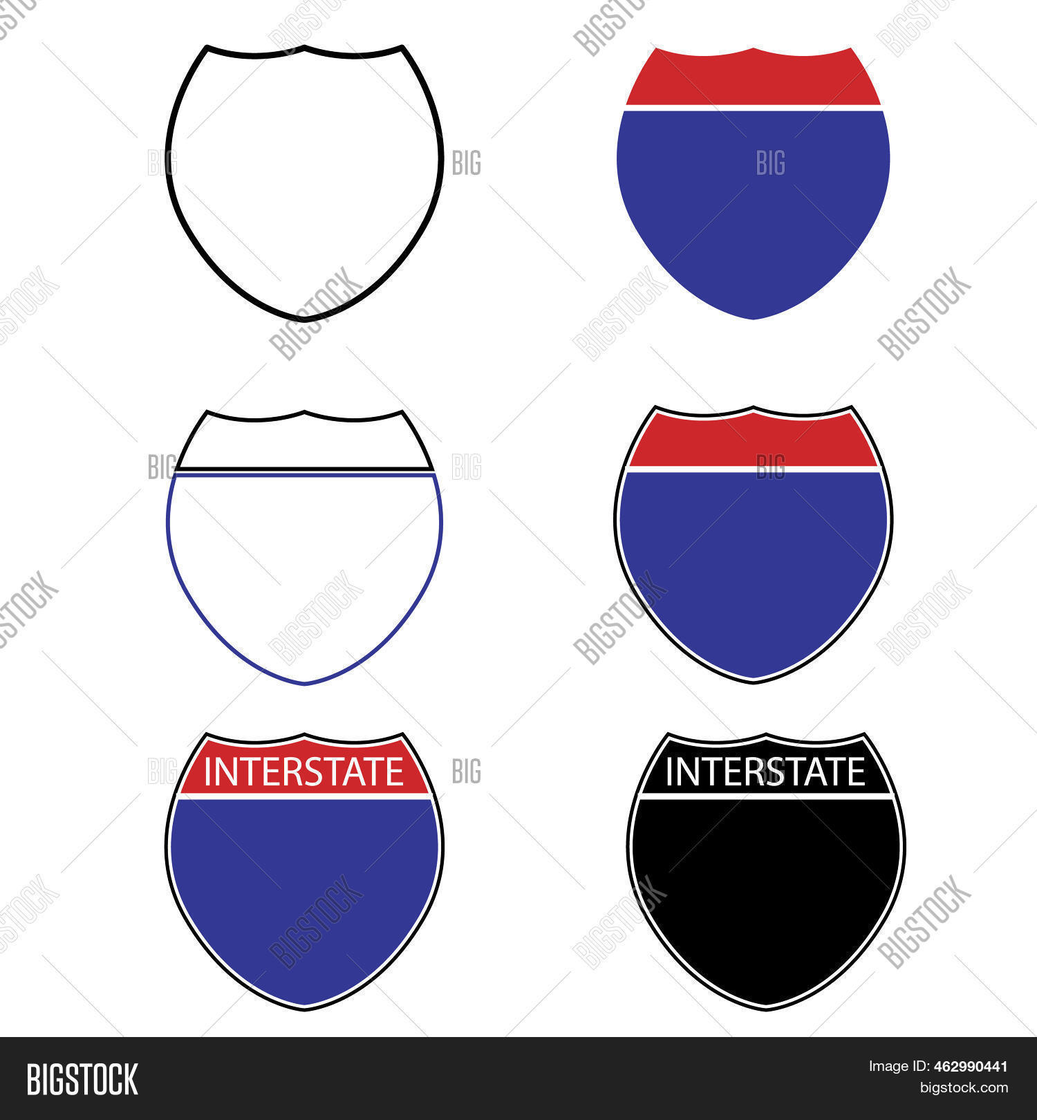 Blank American Image & Photo (Free Trial) | Bigstock