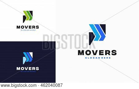 House Mover Logo Vector & Photo (Free Trial) | Bigstock
