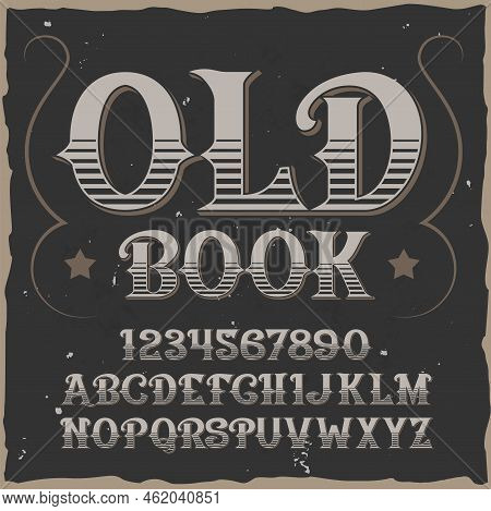 Old Book Alphabet Vector & Photo (Free Trial) | Bigstock