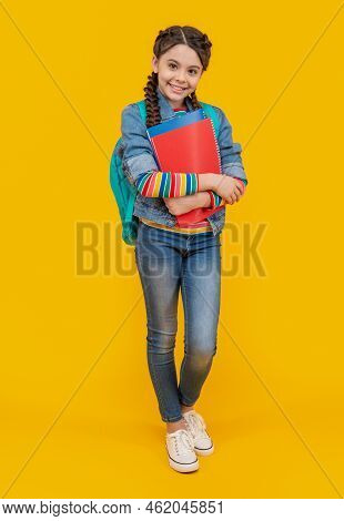Happy Girl Back School Image & Photo (Free Trial) | Bigstock