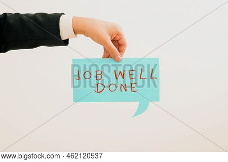 Hand Writing Sign Job Image & Photo (Free Trial) | Bigstock