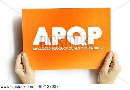 Apqp Advanced Product Image & Photo (Free Trial) | Bigstock