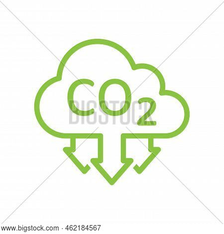 Co2 Cloud Arrows Vector & Photo (Free Trial) | Bigstock