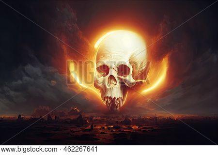 Skull-shaped Explosion Image & Photo (Free Trial) | Bigstock
