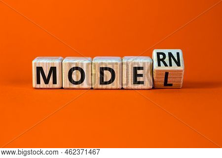 Modern Model Symbol. Image & Photo (Free Trial) | Bigstock
