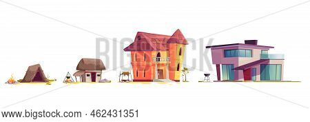 Evolution House Vector & Photo (Free Trial) | Bigstock