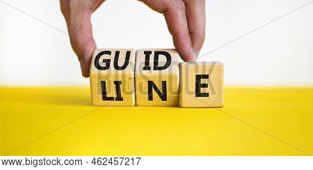 Guideline Symbol. Image & Photo (Free Trial) | Bigstock