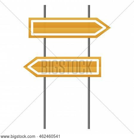 Empty Road Signs. Vector & Photo (Free Trial) | Bigstock