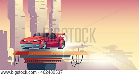 Red Robot Car Vector & Photo (Free Trial) | Bigstock