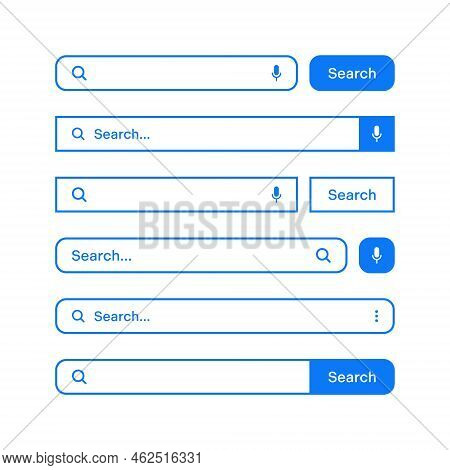 Various Search Bars Vector & Photo (Free Trial) | Bigstock
