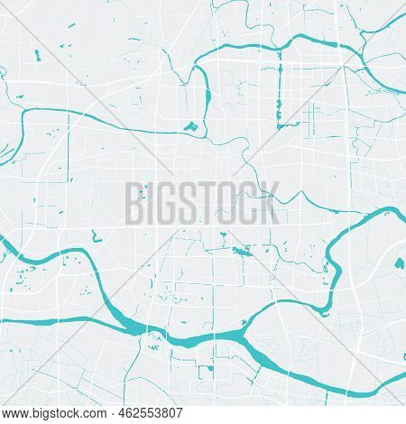 Foshan Vector Map. Vector & Photo (Free Trial) | Bigstock
