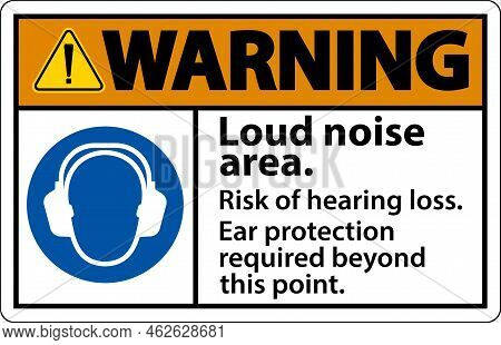 Loud Noise Sign