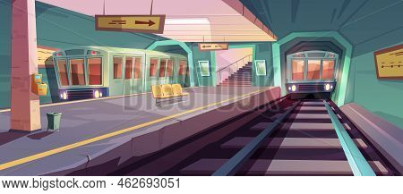 Metro Station, Vector & Photo (Free Trial) | Bigstock