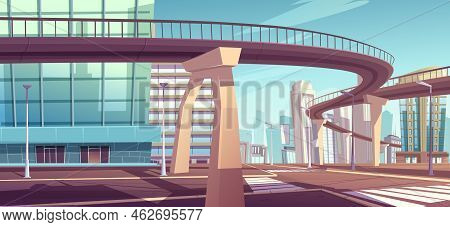Cityscape Overpass Vector & Photo (Free Trial) | Bigstock
