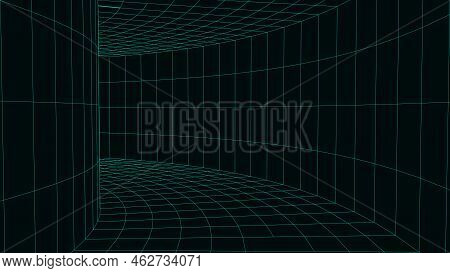 Abstract Tunnel Mesh Vector & Photo (Free Trial) | Bigstock