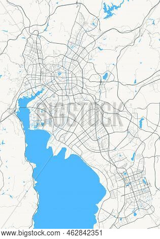 Kunming Map. Detailed Vector & Photo (Free Trial) | Bigstock