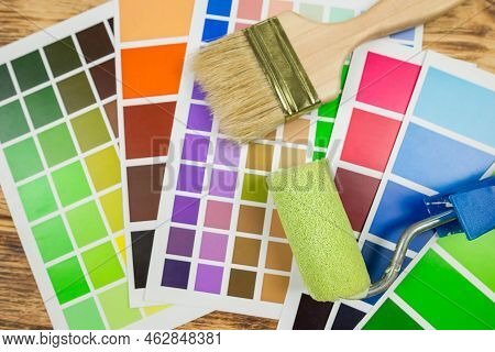 Paint Roller Color Image & Photo (Free Trial) | Bigstock