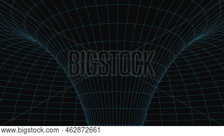Abstract Tunnel Mesh Vector & Photo (Free Trial) | Bigstock