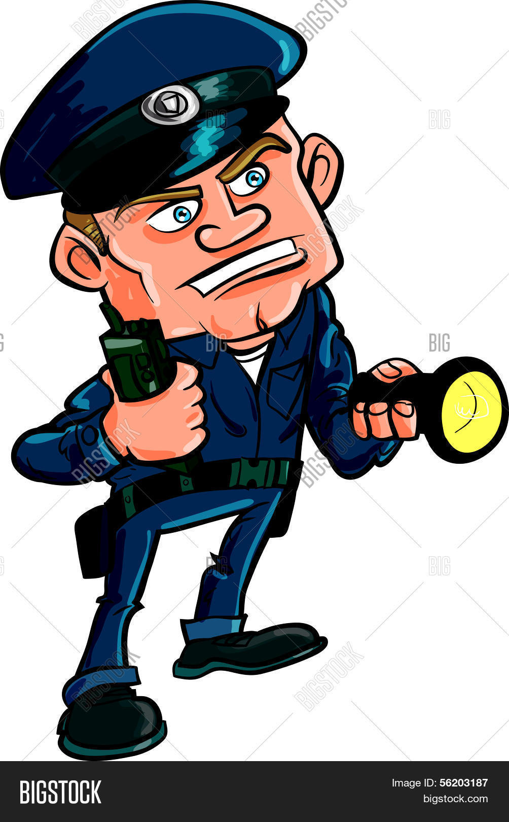 Cartoon Security Vector & Photo (Free Trial) | Bigstock