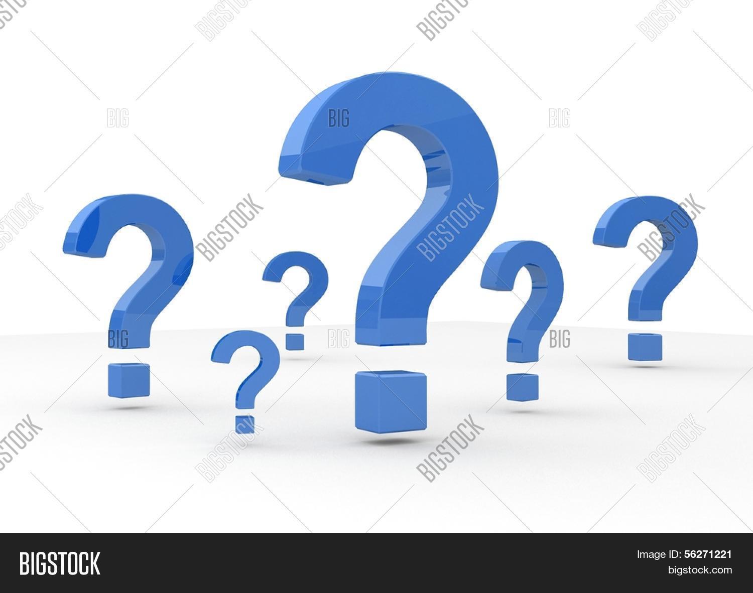 Question Mark. 3d Image & Photo (Free Trial) | Bigstock