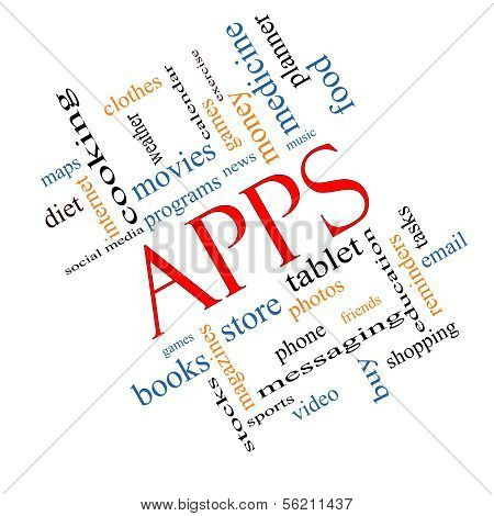 Apps Word Cloud Image & Photo (Free Trial) | Bigstock