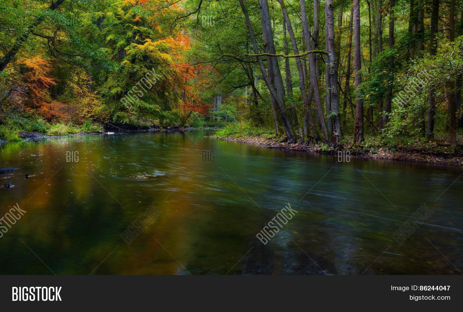 Wild River Autumnal Image & Photo (Free Trial) | Bigstock