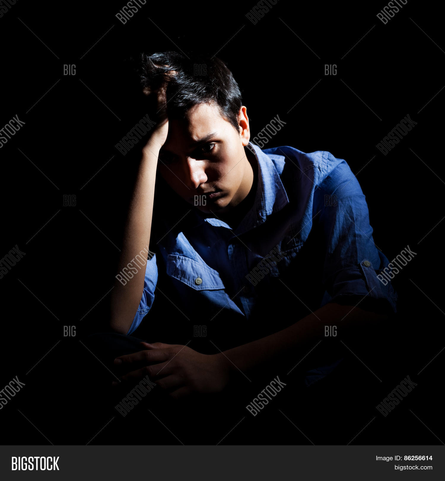Depressed Man Image & Photo (Free Trial) | Bigstock