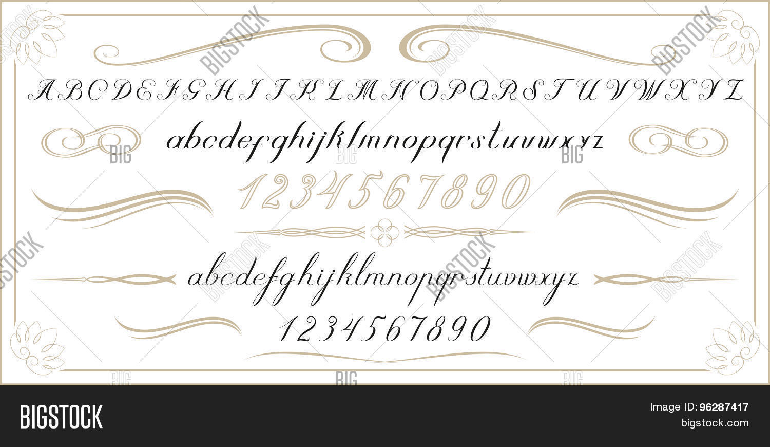 Alphabet Old Vector & Photo (Free Trial) | Bigstock
