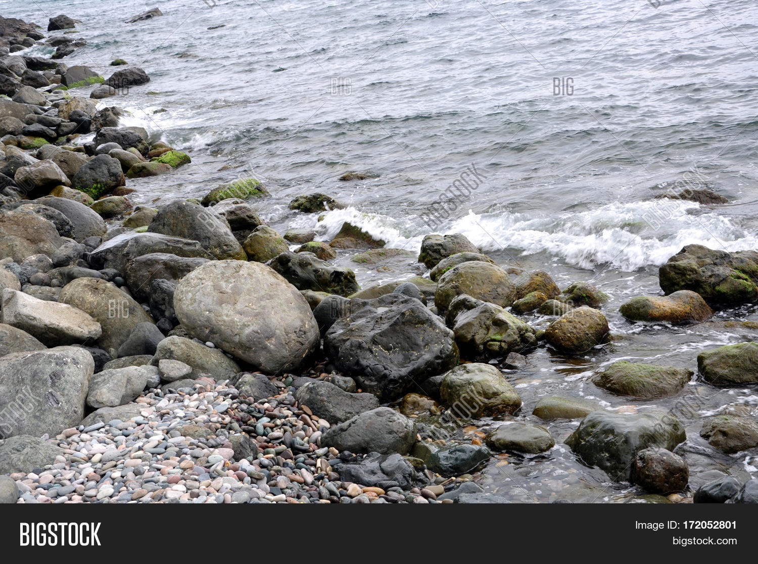 Sea Waves On Rocks. Image & Photo (Free Trial) | Bigstock