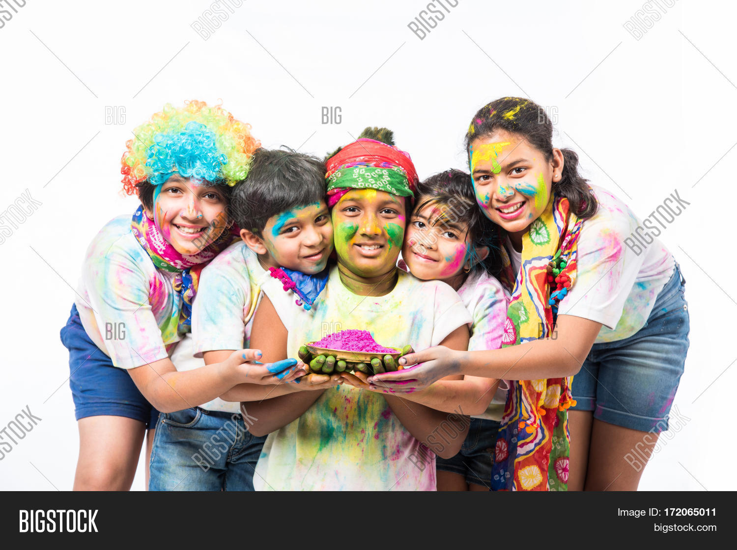 5 Indian Kids /friends Image & Photo (Free Trial) | Bigstock