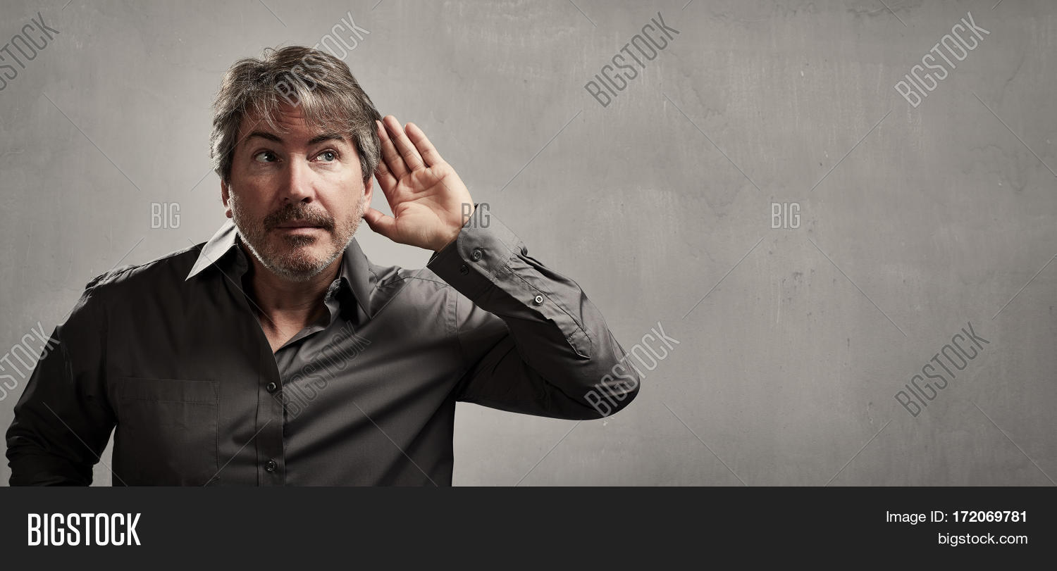 Hand Behind Ear Image & Photo (Free Trial) | Bigstock