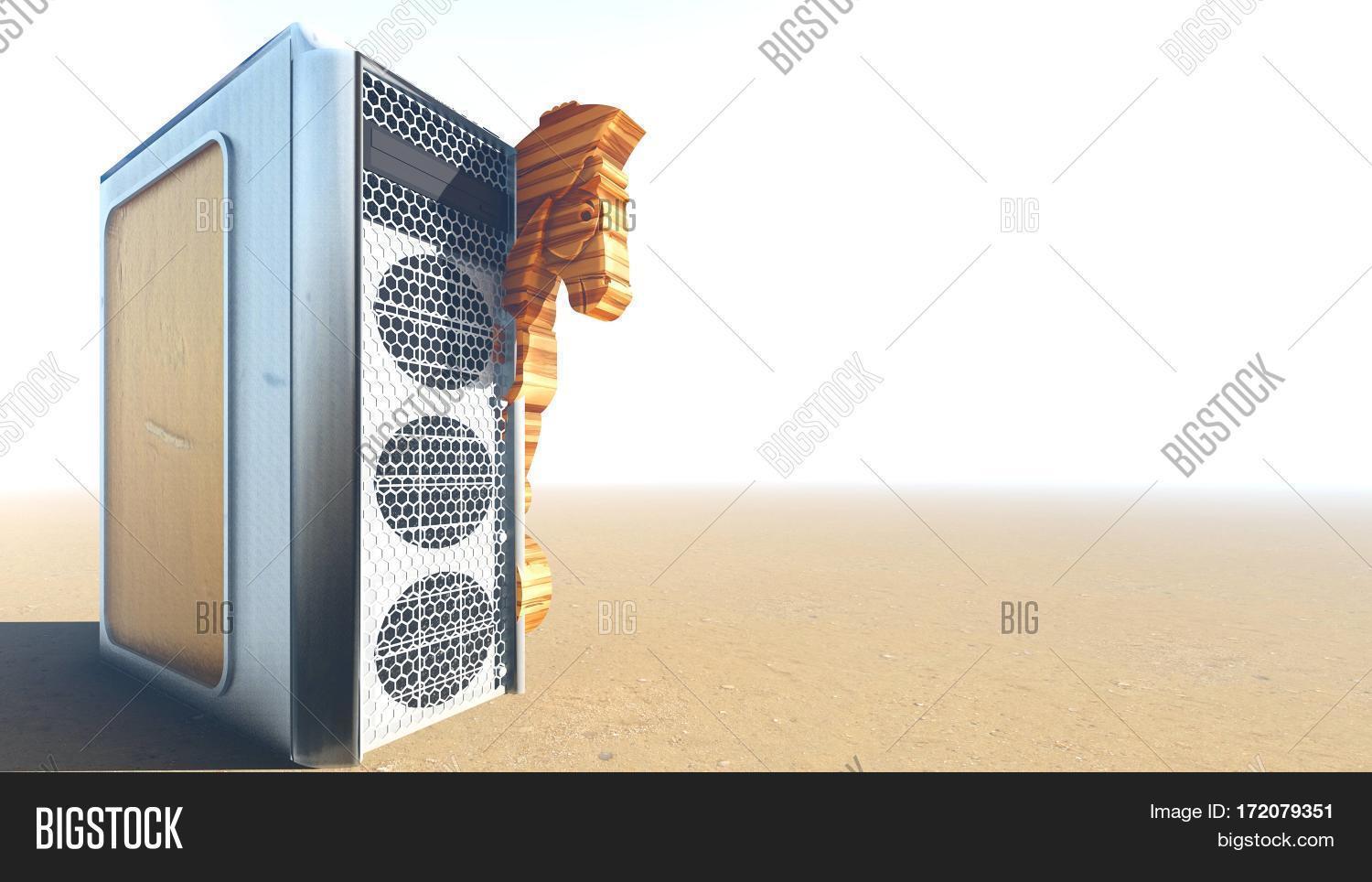 Trojan Horse Computer Image & Photo (Free Trial) | Bigstock