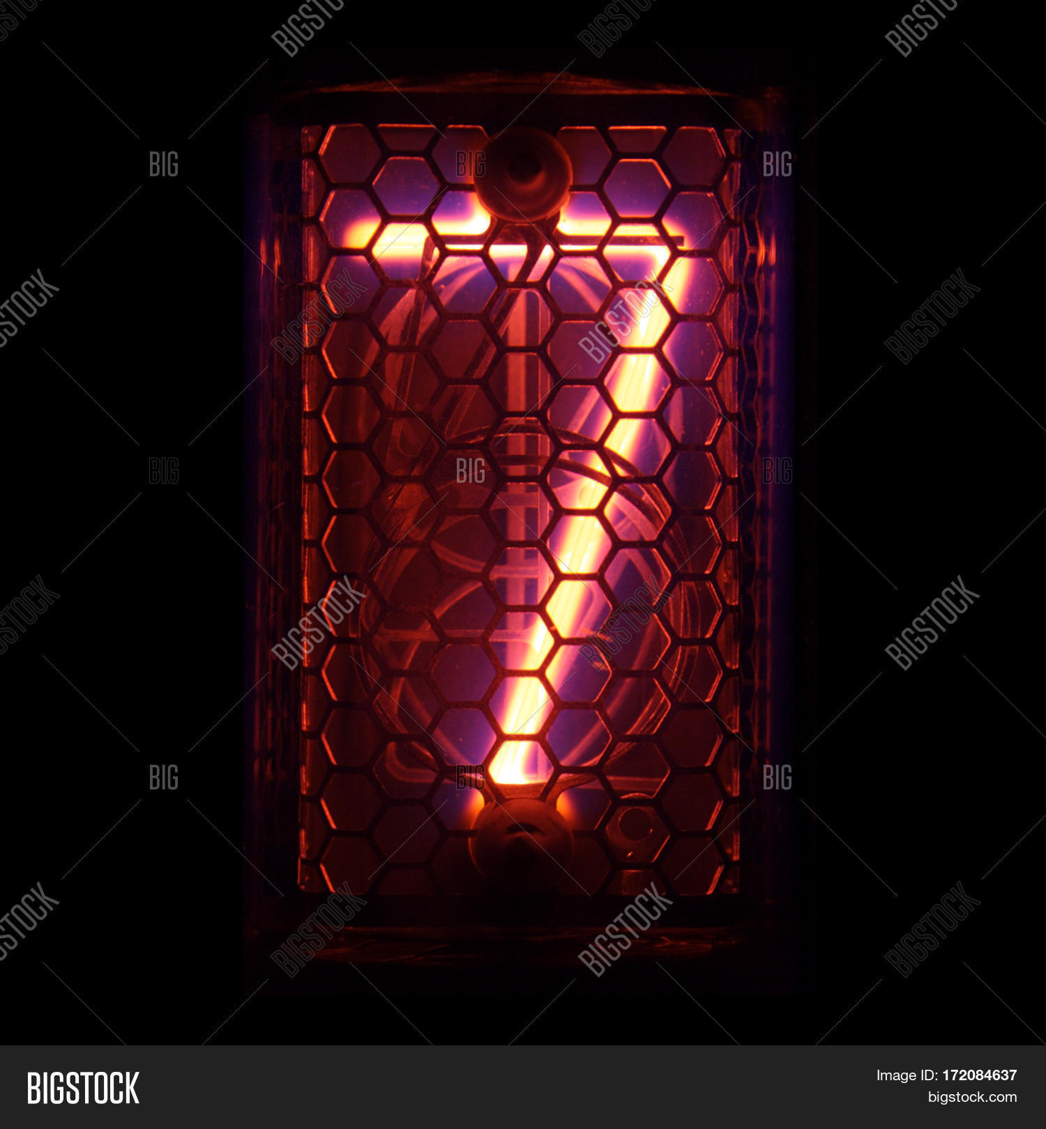 Real Nixie Tube Image & Photo (Free Trial) | Bigstock