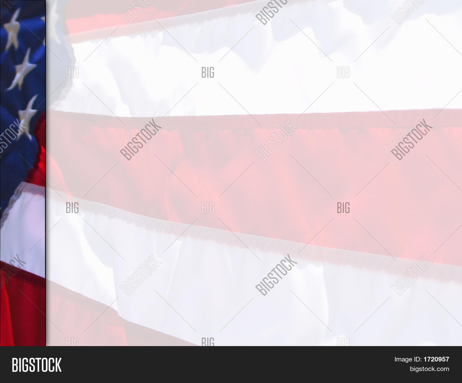 Us Flag Left Border Image & Photo (Free Trial) | Bigstock