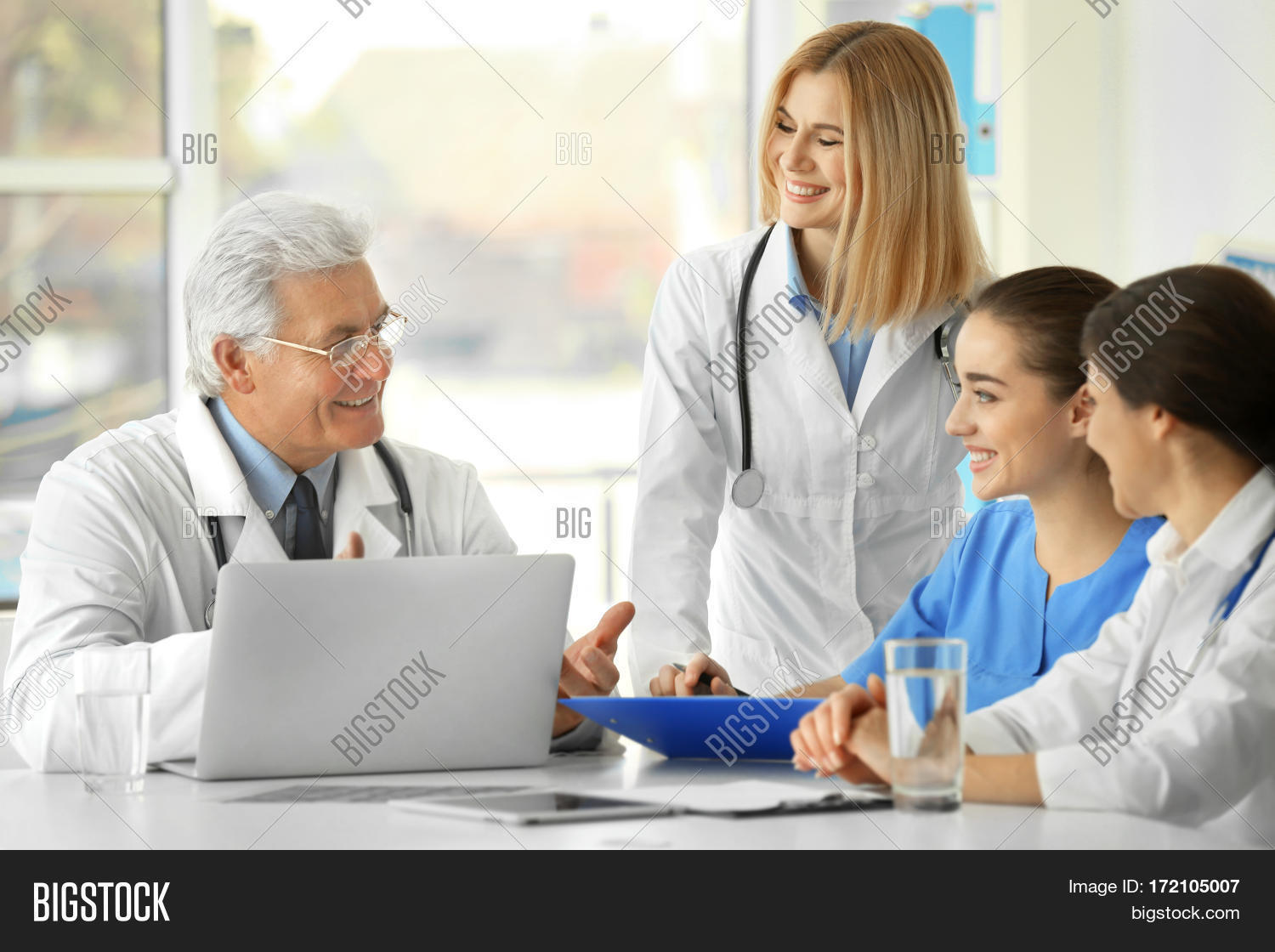 Team Doctors Having Image & Photo (Free Trial) | Bigstock
