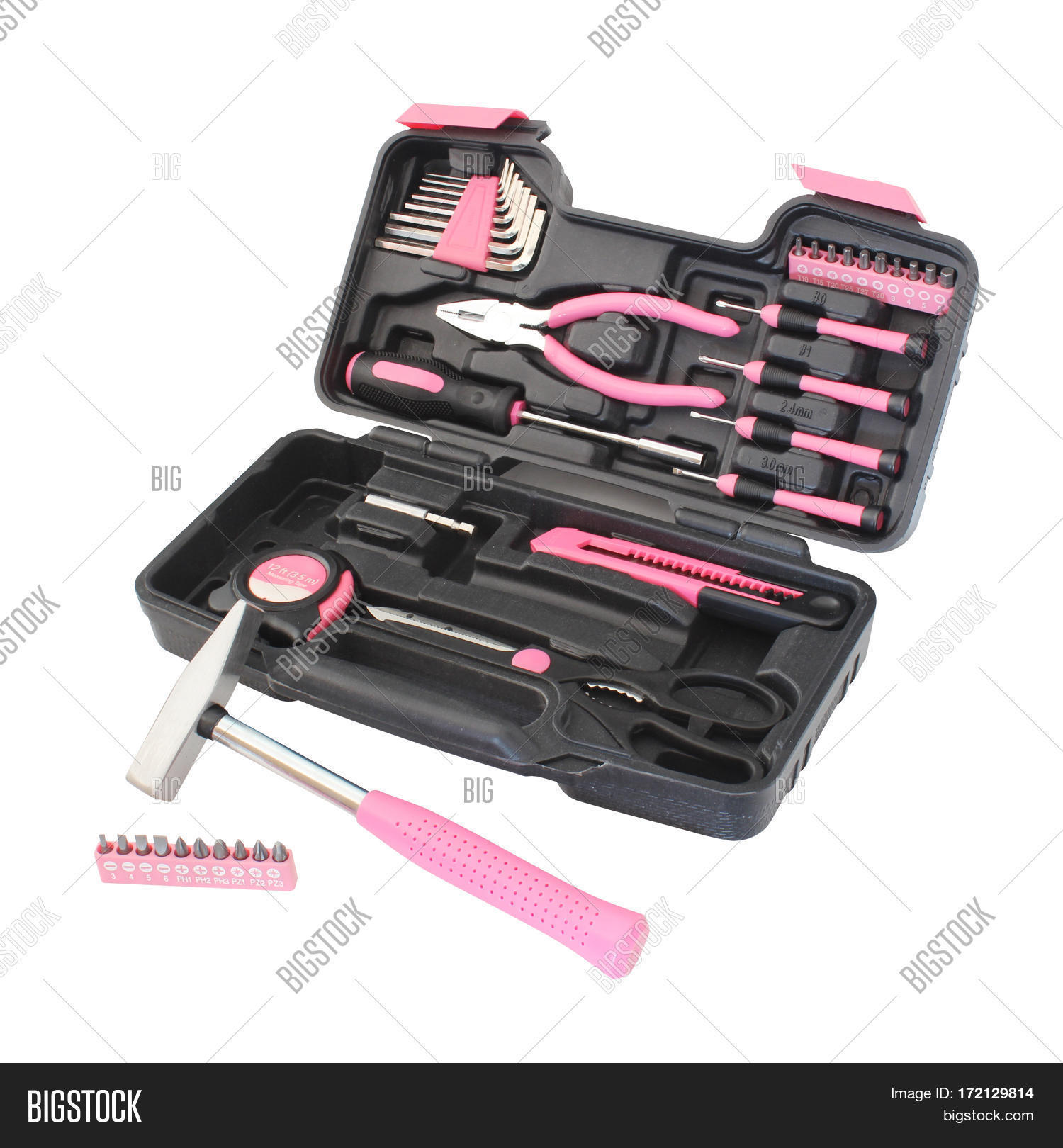 Pink Mechanics Tool Image & Photo (Free Trial) | Bigstock