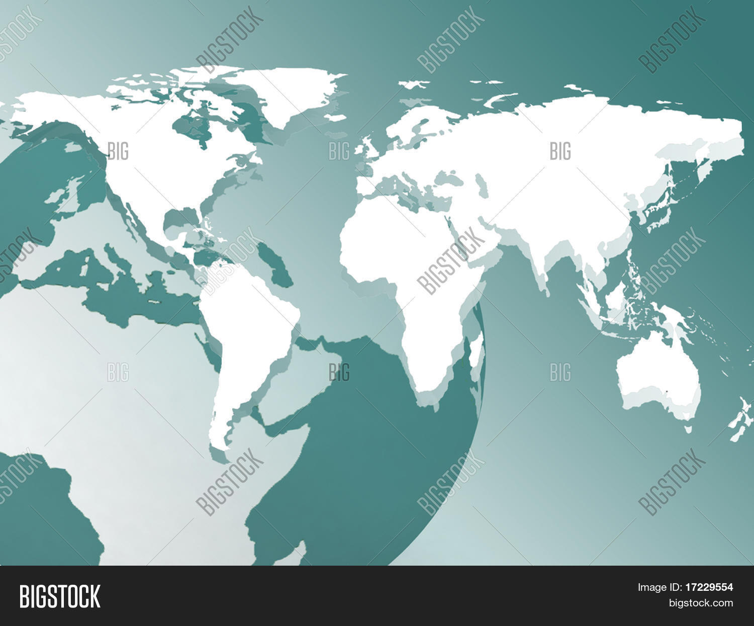 Global Map Planet Image & Photo (Free Trial) | Bigstock