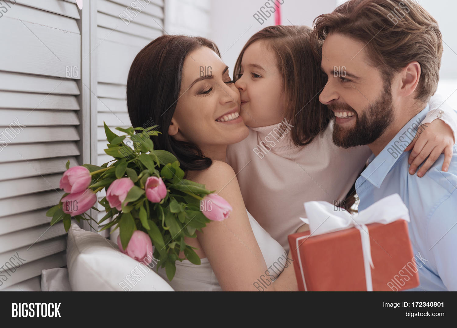 Happy Family. Nice Image & Photo (Free Trial) | Bigstock