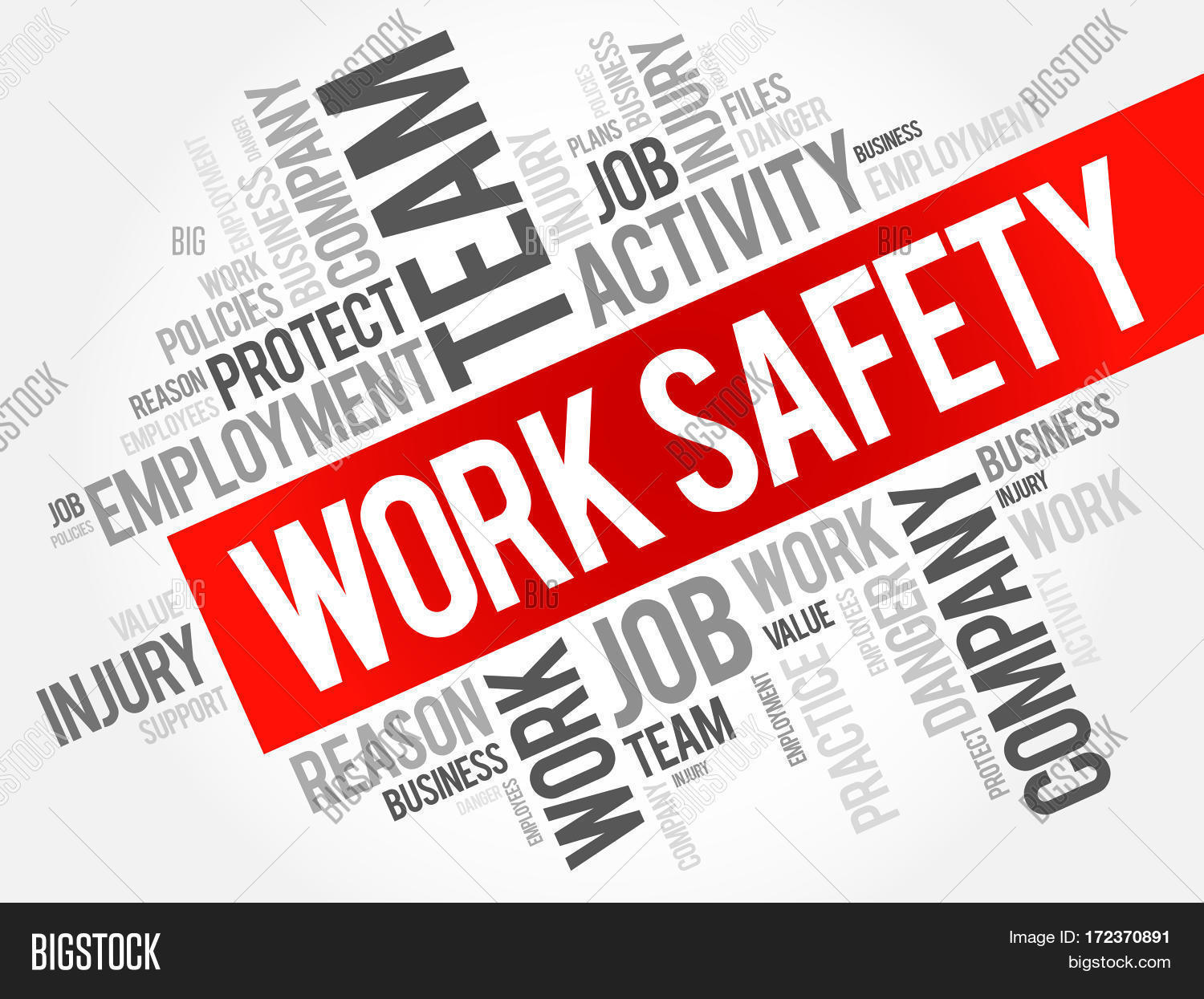 Work Safety Word Cloud Image & Photo (Free Trial) | Bigstock