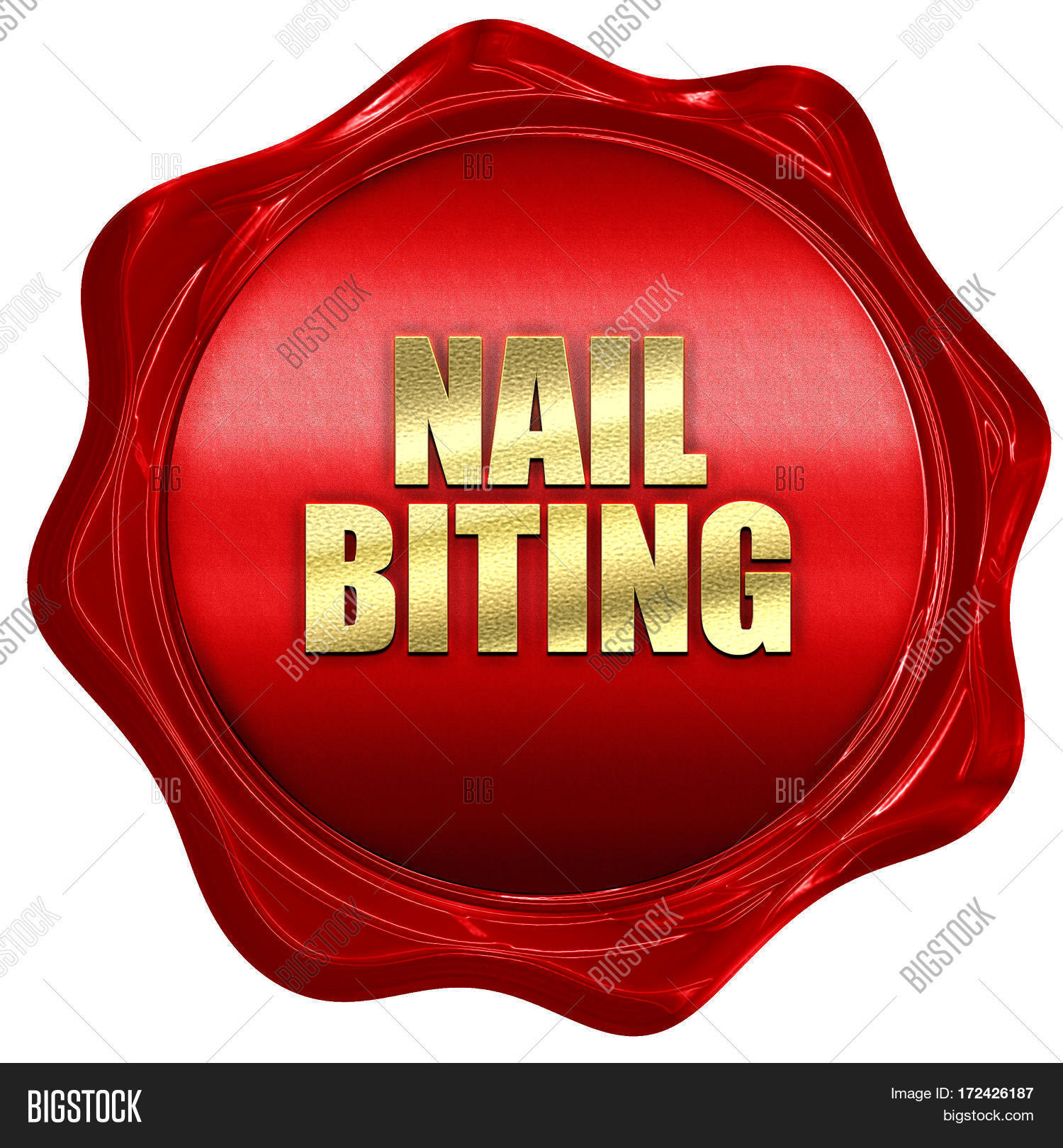 Nail Biting, 3D Image & Photo (Free Trial) | Bigstock