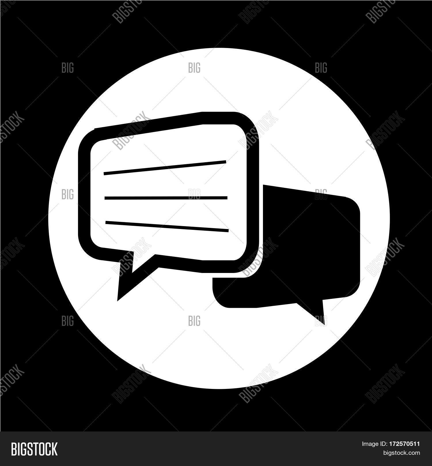 Images Pictogram Chat Vector & Photo (Free Trial) | Bigstock