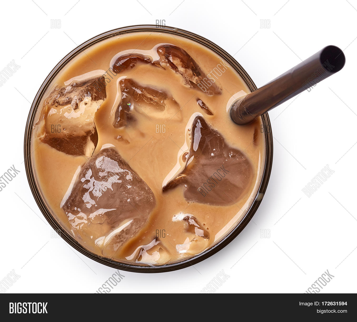 Glass Ice Coffee Image & Photo (Free Trial) | Bigstock