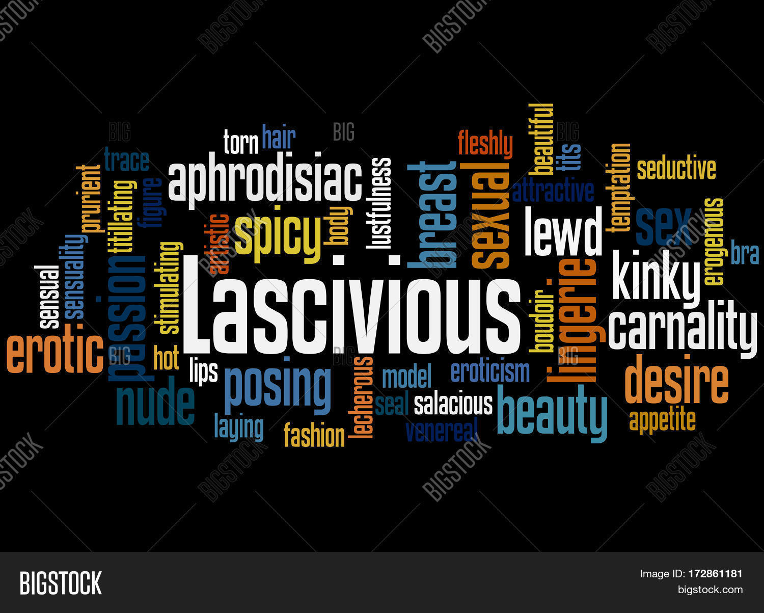 Lascivious, Word Cloud Image & Photo (Free Trial) | Bigstock
