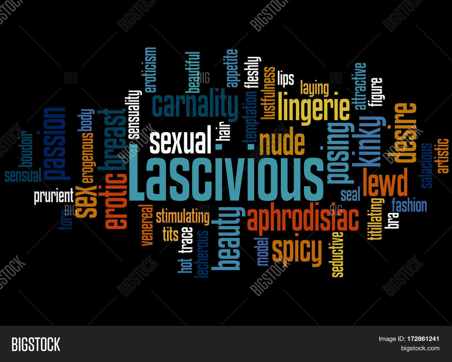 Lascivious, Word Cloud Image & Photo (Free Trial) | Bigstock