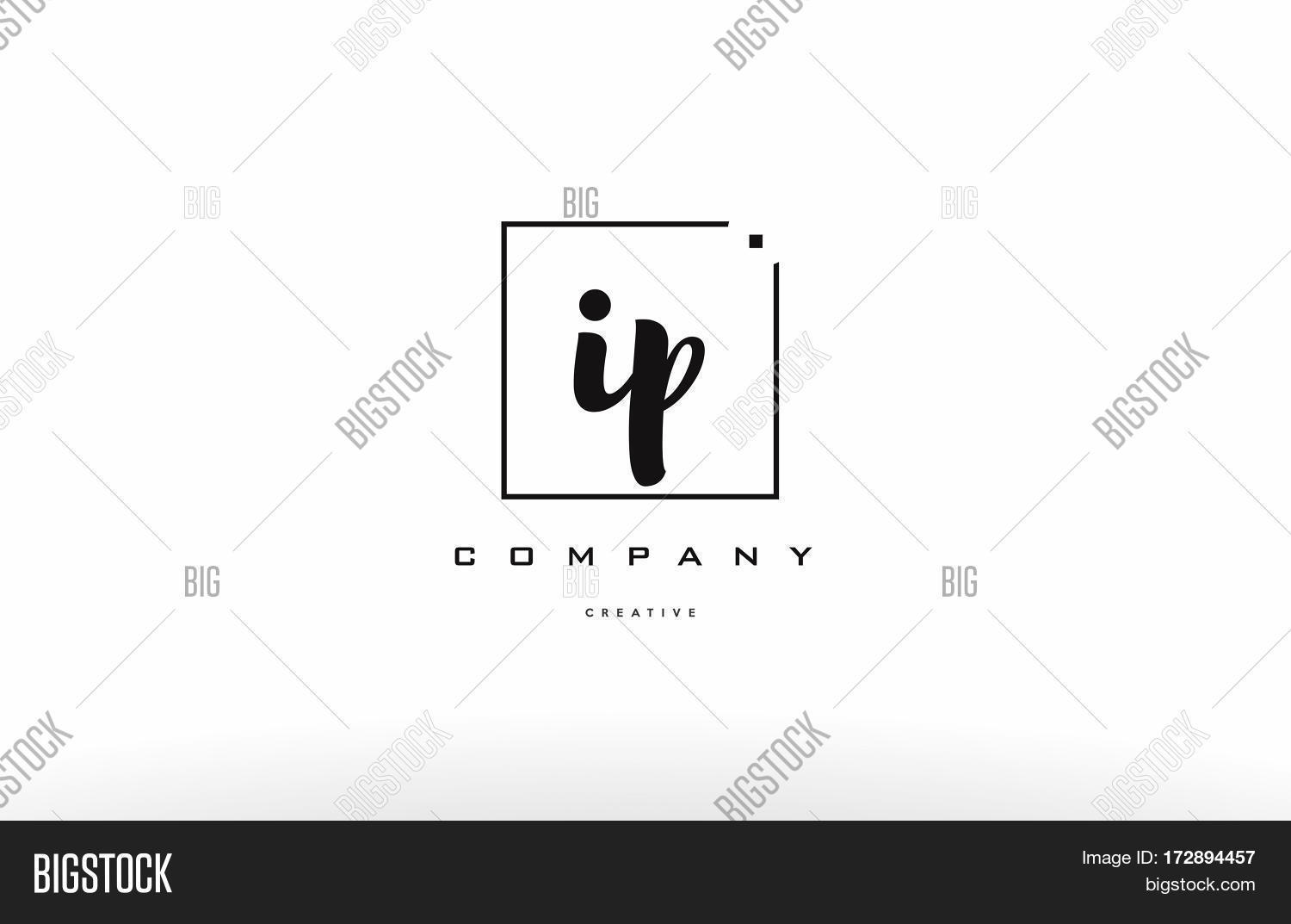Ip P Hand Writing Vector & Photo (Free Trial) | Bigstock