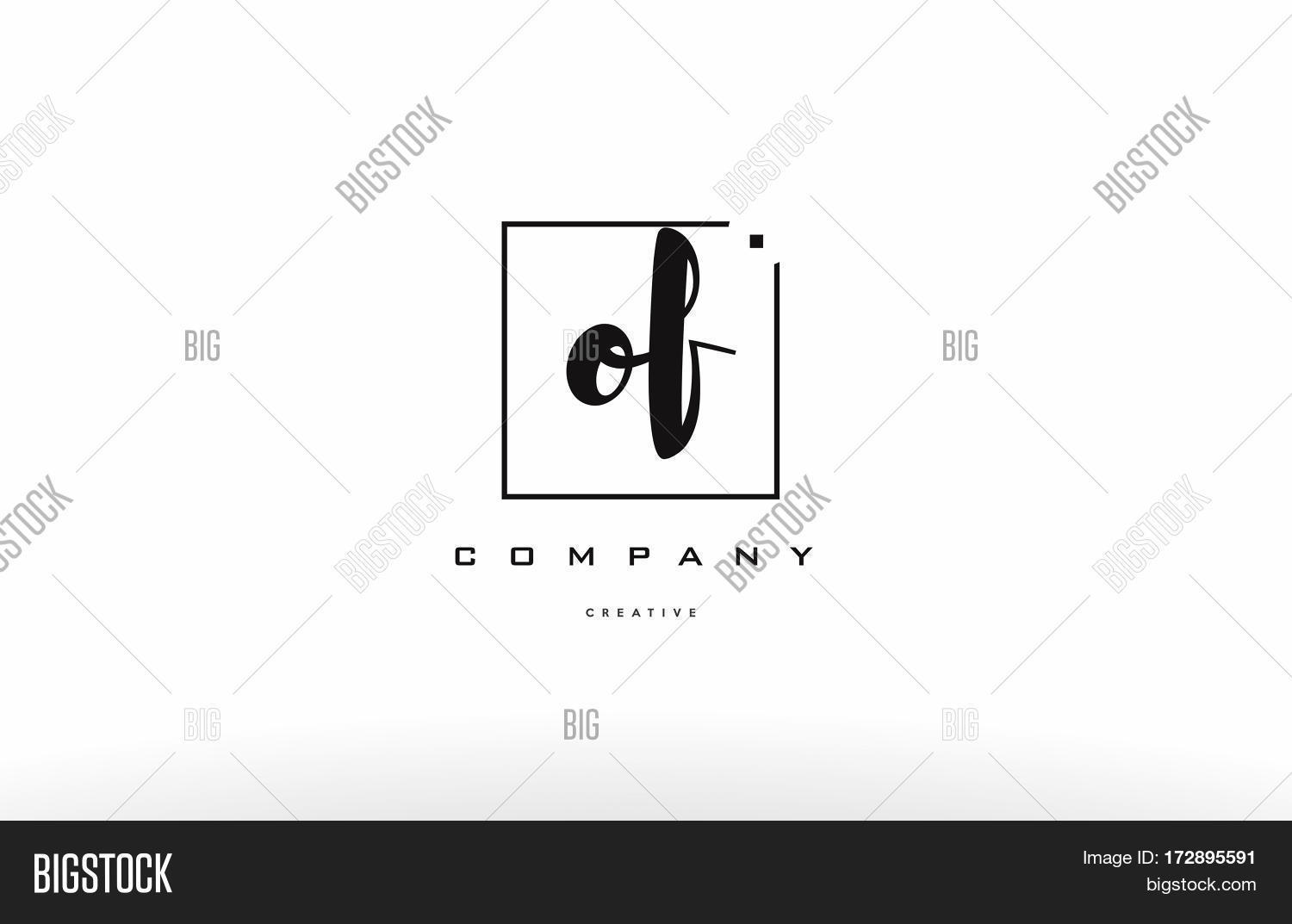 O F Hand Writing Vector & Photo (Free Trial) | Bigstock