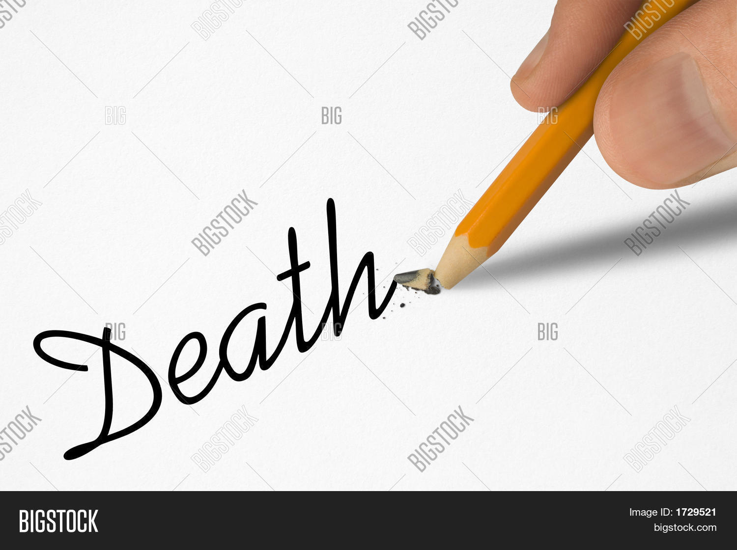 Word Death On Paper Image & Photo (Free Trial) | Bigstock