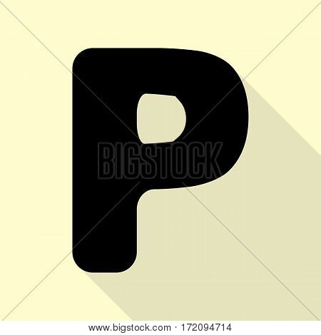 Letter P Sign Design Vector & Photo (Free Trial) | Bigstock