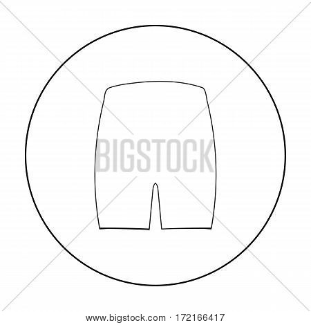 Buttocks Icon Outline Vector & Photo (Free Trial) | Bigstock